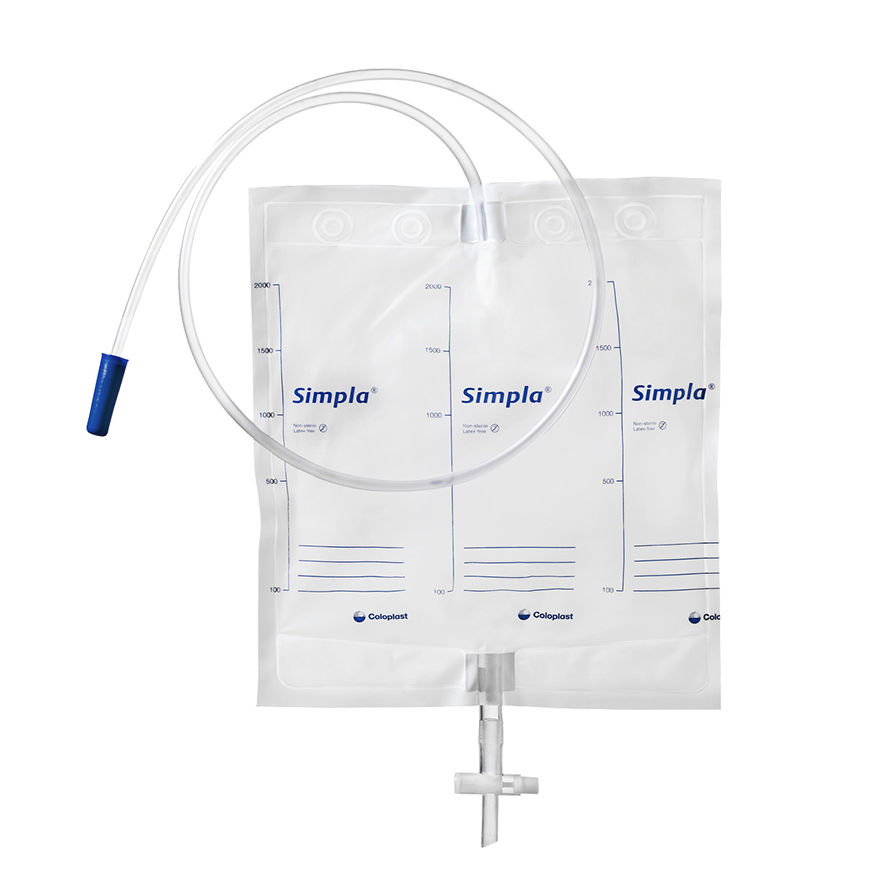 Simpla® S3 bedside drainage bag with tap